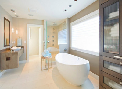 AQUACLAD WHITE GLOSS 2.8M CEILING PANELS - OFFER INCLUDES FIXING SCREWS ...