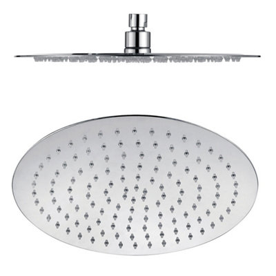 Aquadart Equate Bathroom Modern Deluxe Round 5mm Fixed Ultra Thin ...