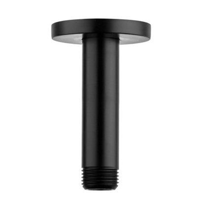 Aquadart Equate Modern Bathroom Round Ceiling Mounted Shower Arm 100mm ...