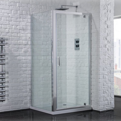 Aquadart Venturi 6 Enclosure Glass Shower Side Panel Bathroom For ...