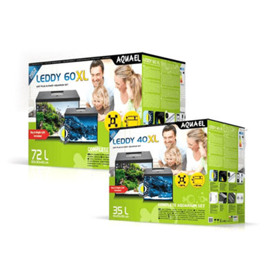 AquaEl Leddy Aquarium 60 XL Tall 72 Litre Fish Tank