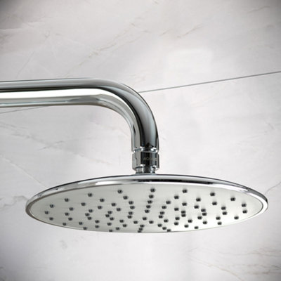 Aqualisa MD110SC Midas 110 Safe Touch Thermostatic Dual Outlet Column ...