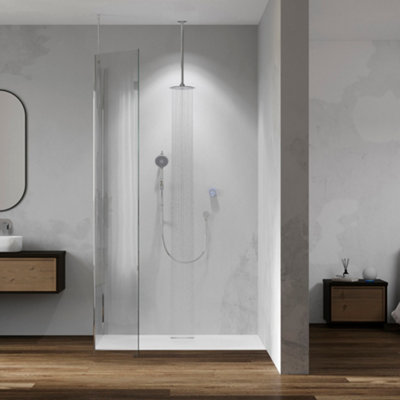 Aqualisa Smart Glo GLO.A2.BV.DVFC.23 Dual Outlet Smart Shower Riser ...