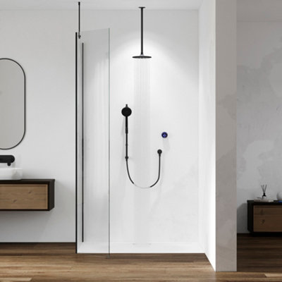 Aqualisa Smart Glo GLOMB.A1.BV.DVFC.23 Dual Outlet Smart Shower With ...