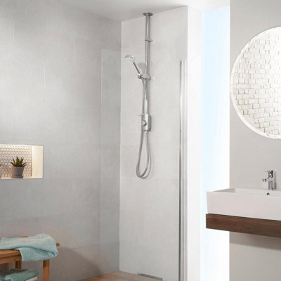 Aqualisa Visage Q Smart Digital Shower Exposed with Adjustable Head Gravity
