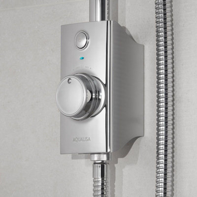 Aqualisa Visage Q Smart Digital Shower Exposed with Adjustable Head Gravity