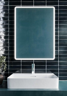 Aquarius Pastel LED Mirror 800 x 800MM