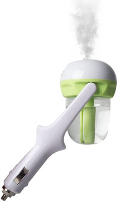 Aquarius Portable Car Humidifier & Aroma Diffuser - 25ml per Hour (Green)