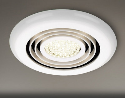 Aquarius Tornado Inline Fan For Wet Room Use With Cool White LED ...