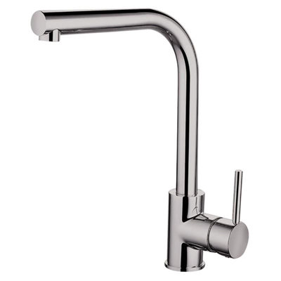 Aquarius TrueCook Series 3 Brushed Nickel Single Lever Kitchen Mixer ...