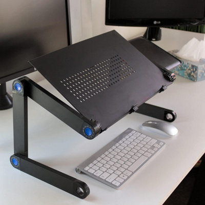Aquarius Universal Adjustable Durable Laptop Stand with Compact Design ...