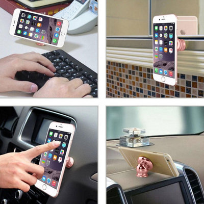Aquarius Universal Magnetic Car Mount Phone Holder For Smartphone, Rose ...