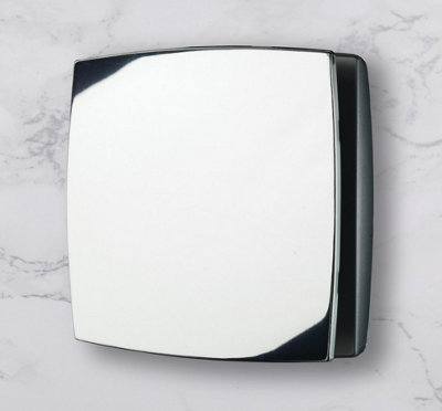 Aquarius Whispering Wind Wall Mounted Bathroom Fan With Timer ...