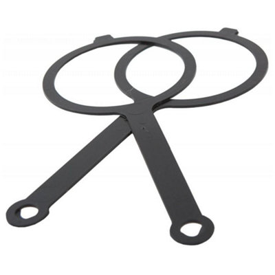 Aquaroll and Wastemaster 80mm Replacement Cap Straps Pack of 2