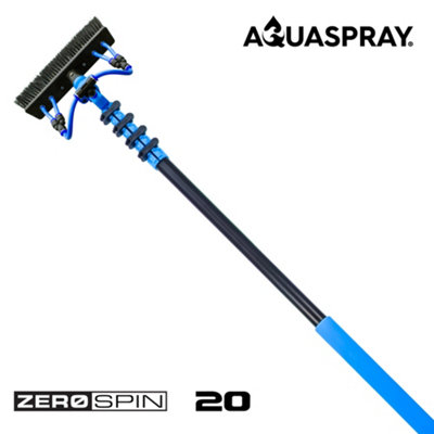 Aquaspray 20ft Water-fed Telescopic Window Cleaning Pole