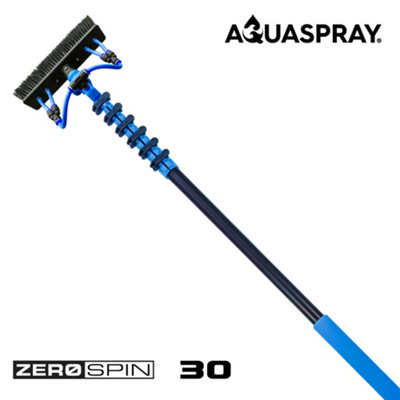 Aquaspray Bundle Kit - 30ft Water-fed Telescopic Extendable Window ...
