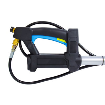 Aquaspray Rotary Solar Panel/Roof Cleaning Brush With 18ft Telescopic Lance