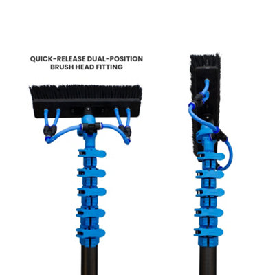 Aquaspray Venom 22ft 30T High-Mod Waterfed Window Cleaning Pole