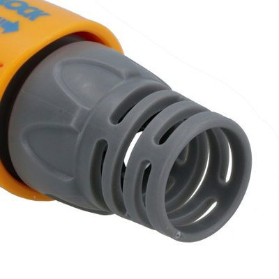 Aquastop Plus Connector 12.5mm 15mm Hose Pipe Garden Watering Fitting 2pc