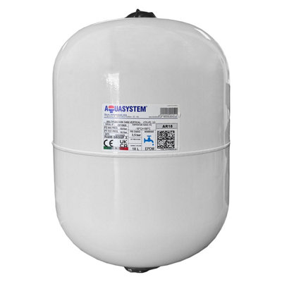 AQUASYSTEM AR18 18 LITRE 3.5 BAR EXPANSION VESSEL XVES050051