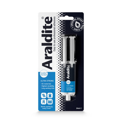 Araldite ARL400003 Standard Epoxy Syringe 24ml ARA400003 | DIY at B&Q