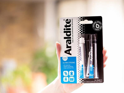 Araldite Ultra Strong Standard Tube Epoxy Adhesive All Materials 2x 15 mL Tubes