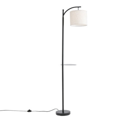 Arc Floor Lamp with Adjustable Shade 180cm H
