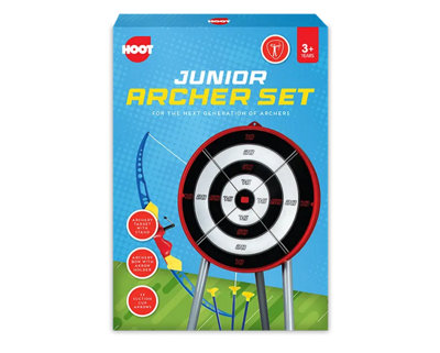 ARCHERY SET WITH SUCTION CUP ARROWS