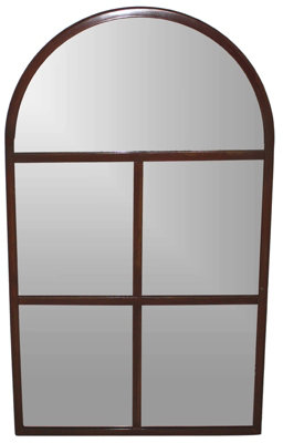Archway Outdoor Mirror Natural Rust H90cm W50cm