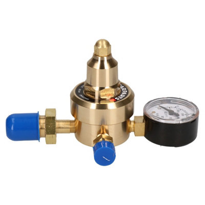 Argon Regulator Single Stage 1 Gauge Pre-Set Gas Bottle 4 Bar Welding ...