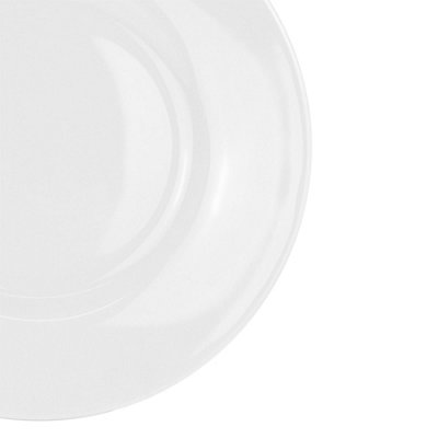 Argon Tableware 18pc White Dinner Set - 6-Person Dining Set Kitchen ...