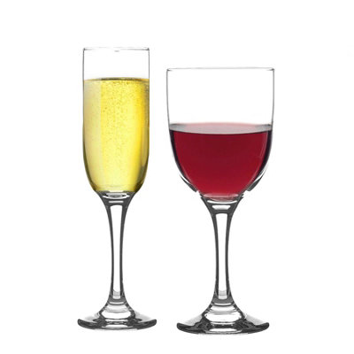 Argon Tableware - Campana Stemware Set - Large - 12pc - Clear | DIY at B&Q