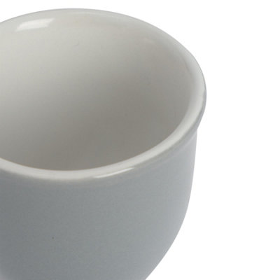 Argon Tableware Coloured Egg Cups - 5cm - Grey - Pack of 2