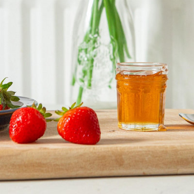 Argon Tableware Glass Jam Jars - 30ml - Pack of 24