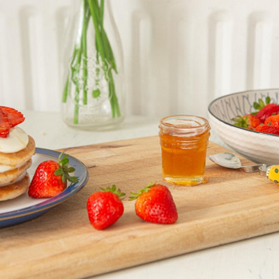 Argon Tableware Glass Jam Jars - 30ml - Pack of 24