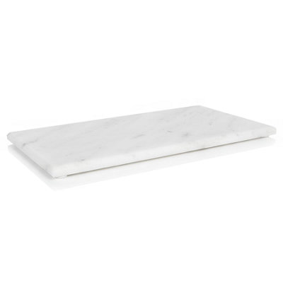Argon Tableware Marble Serving Board - 32.5 x 17.5cm - White