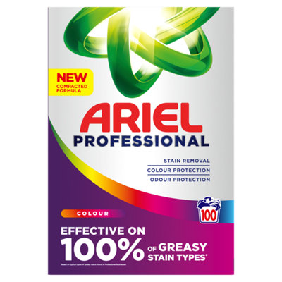 ARIEL Professional Powder - Colour Laundry Detergent 100W