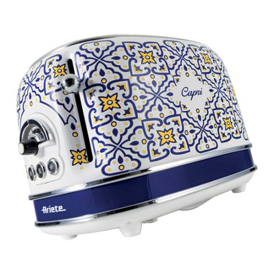 Ariete 551/2 Capri 2 Slice Toaster, Vintage Italian Tile Design ...