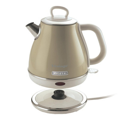 Ariete Vintage 2868 Retro Style Cordless Jug Kettle, 1 Litre Capacity ...