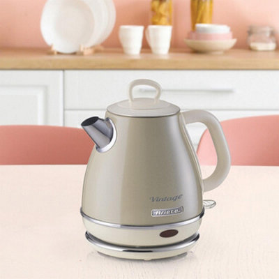Ariete Vintage 2868 Retro Style Cordless Jug Kettle, 1 Litre Capacity ...