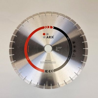 ARIX 600mm Silenced Granite Diamond Blade