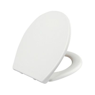 ARKO BATHROOM Universal PP Soft Close Toilet Seat White, Quick Release ...