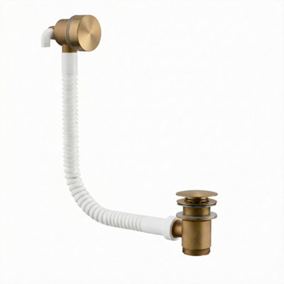 ARKO BATHROON ROUND BATH FILLER WITH POP UP WASTE & OVER FLOW SYSTEM ...