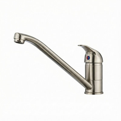 ARKO Sink Mixer Tap Single Lever with Long Swivel Spout, Solid Brass ...