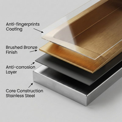 ARKO Stainless Steel Shower Niche Wall Insert, Bathroom Shower Storage ...