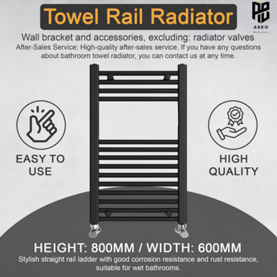 ARKO Towel radiator, Heated towel rails,Wall Mounted ladder radiators ...