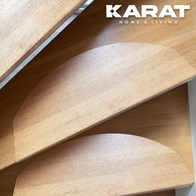 Arktik Hard Wearing Carpet Stair Tread Mat for Indoor Stairs ...