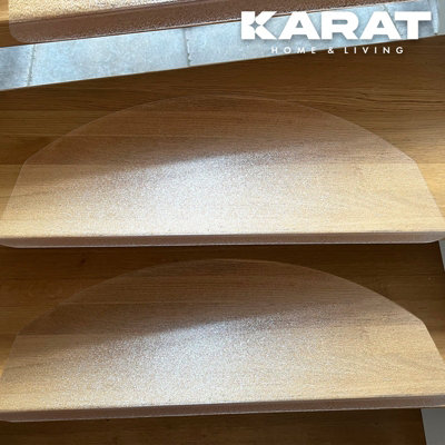 Arktik Hard Wearing Carpet Stair Tread Mat for Indoor Stairs ...