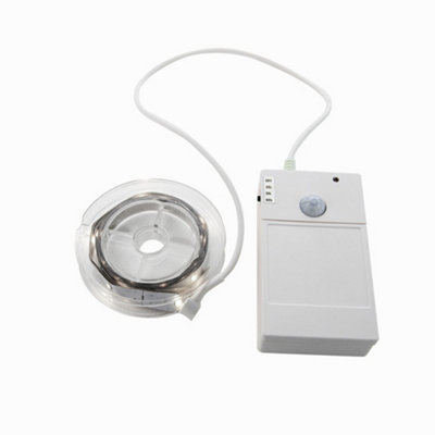 Arlec 1metre 1mtr Cool Ice White Battery Powered PIR Motion Movement ...