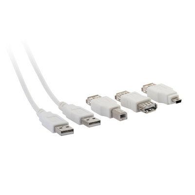 Arlec Antsig USB Cable & Adaptors 1.2 metre length | DIY at B&Q